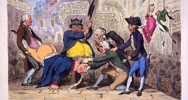 French Revolution Reign Of Terror Political Cartoon